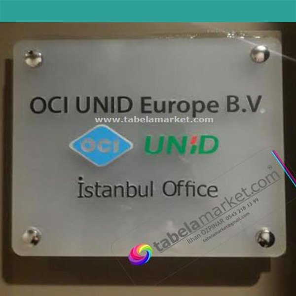 Ofis Tabelası | Ofis Tabela Modelleri | Tabela