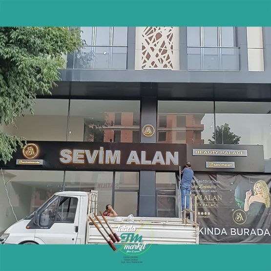 Sevim Alan Güzellik Merkezi TabelaTabela Market